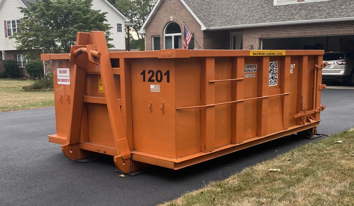 12 Yard Dumpster - Rubble Dumpster
