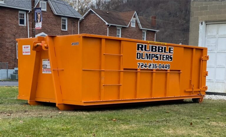20 Yard Dumpster - Rubble Dumpster